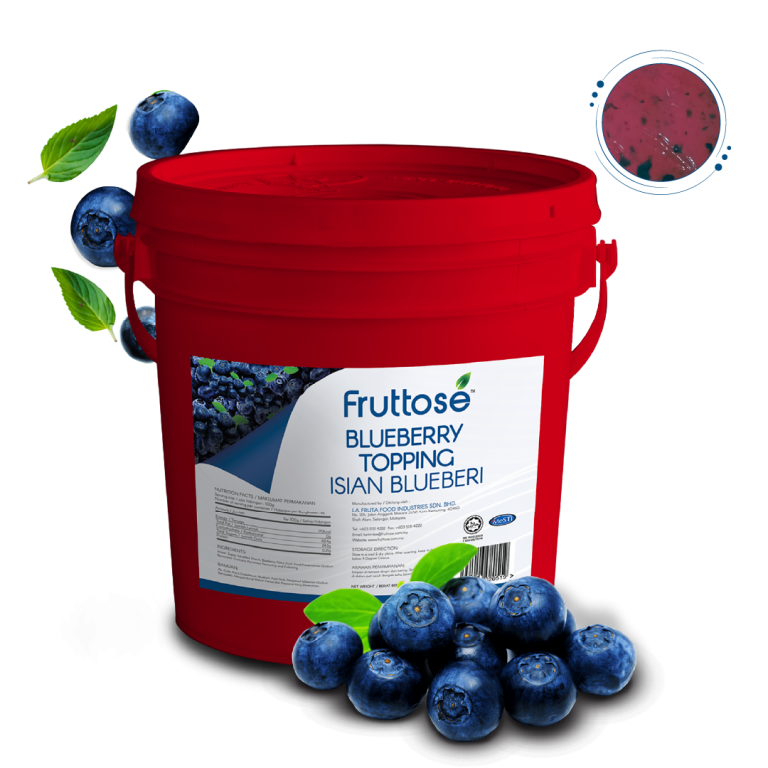 Blueberry Topping - Fruttose